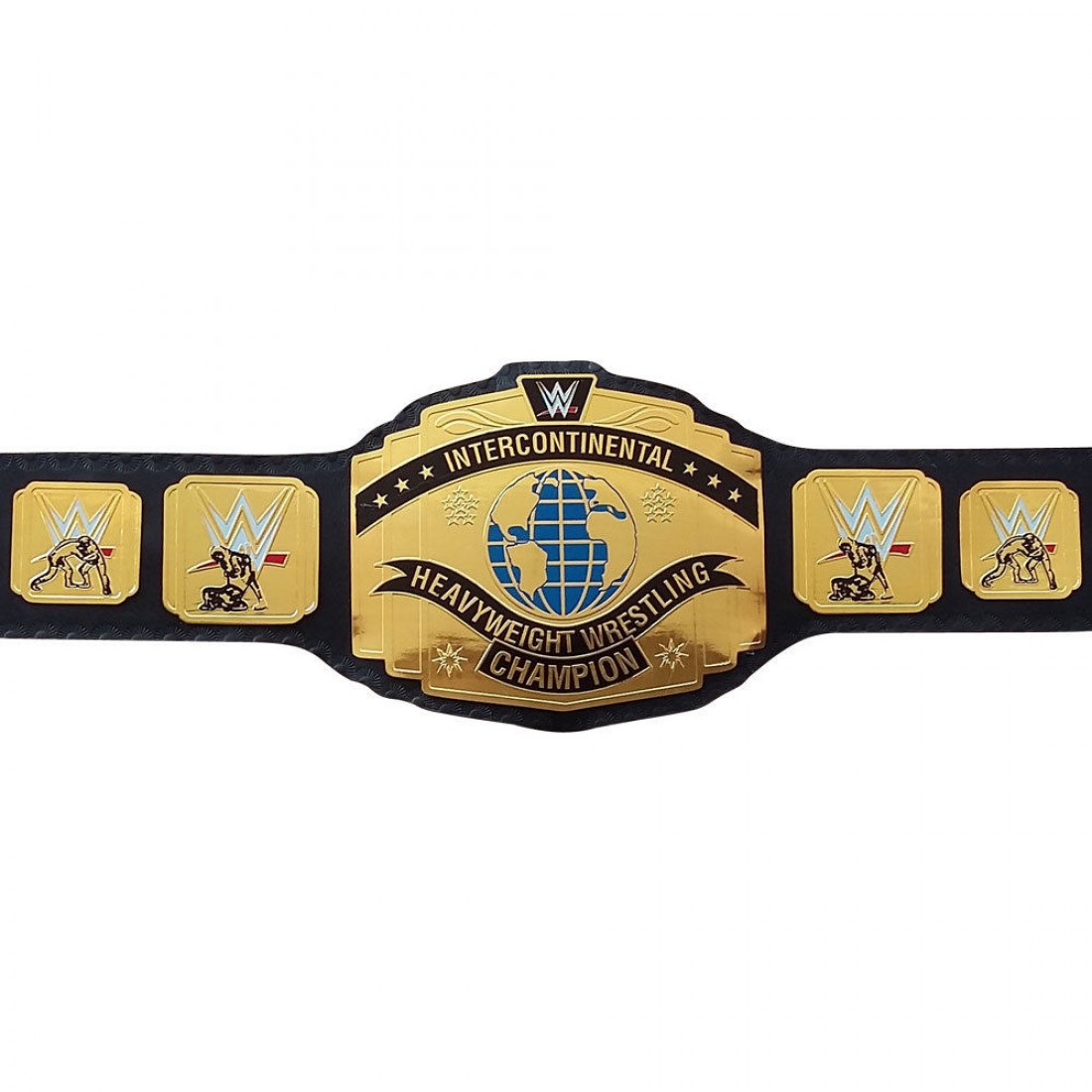 WWE Intercontinental Championship Belt Adult Brass Metal Plated Replica ...