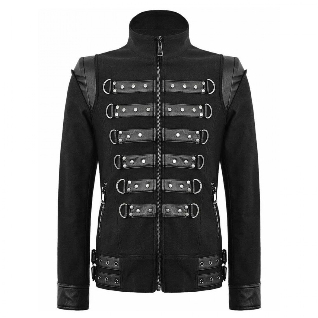 Mens Black Gothic Jacket